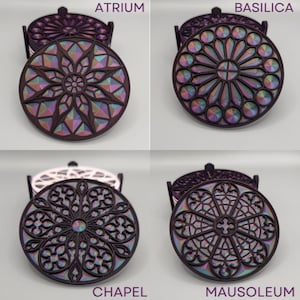 Cathedral Window Coasters - Etsy