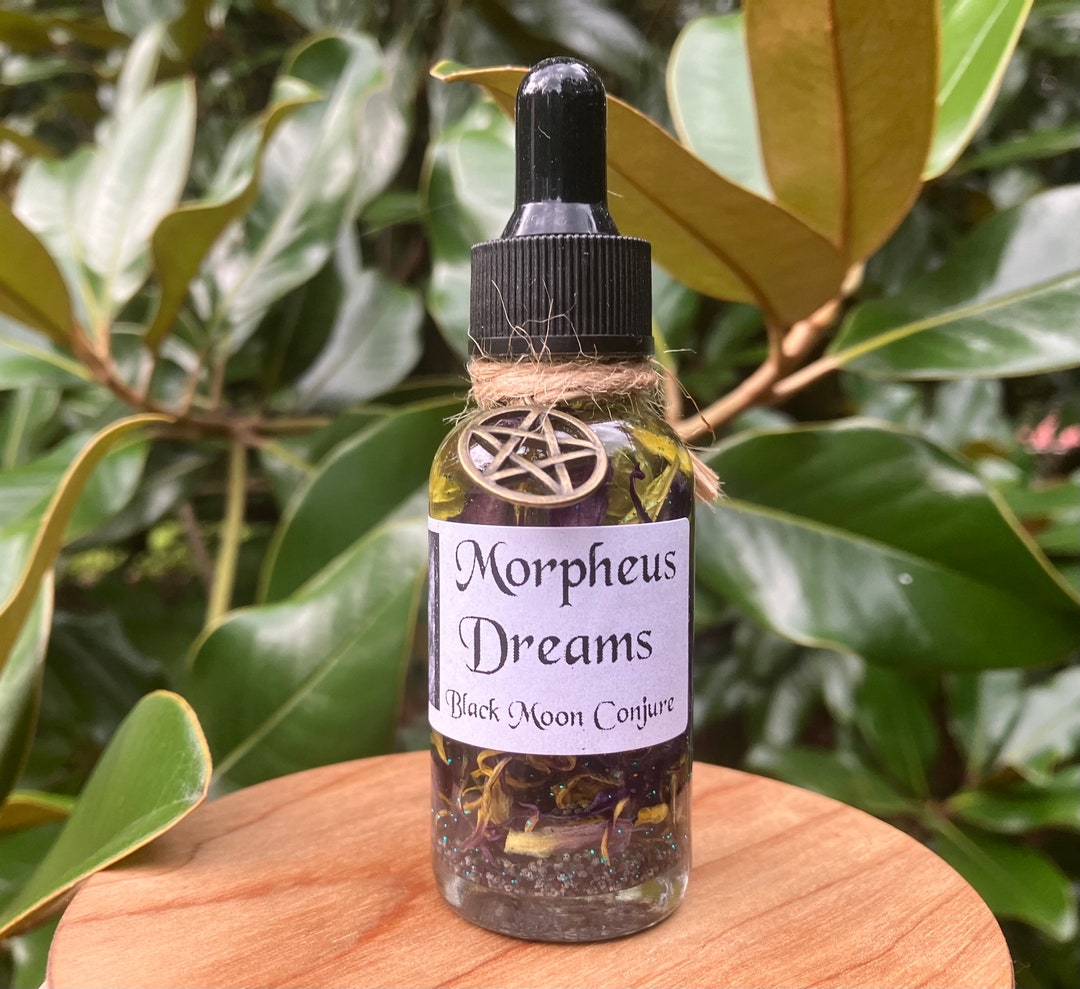 Morpheus Dreams Oil, Morpheus Ritual Oil, Greek God of Dreams, Lucid Dreams, Morpheus Devotional ...