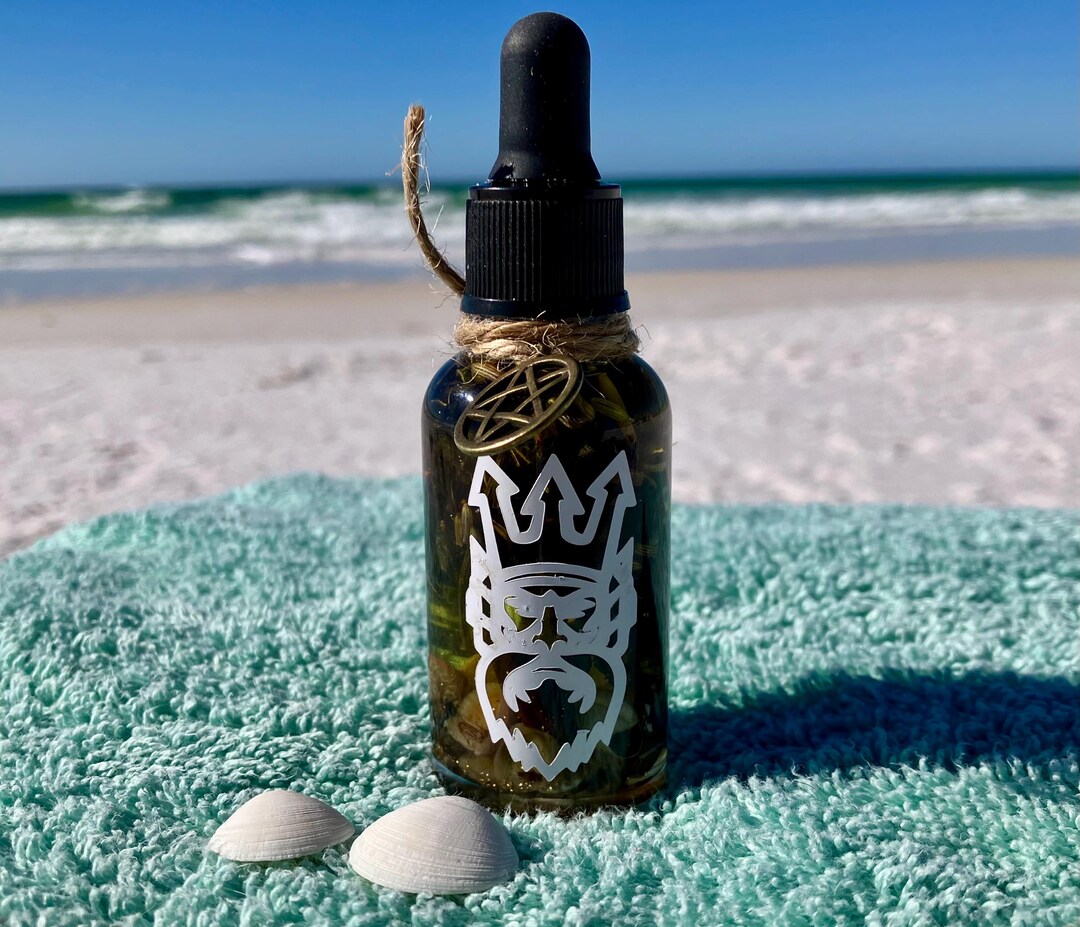 Poseidon Ritual Oil, Poseidon Offering Oil - Etsy