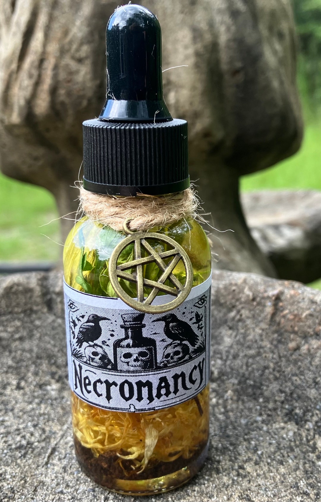 Necromancy Ritual Oil, Spirit Communication Oil, Necromancy - Etsy