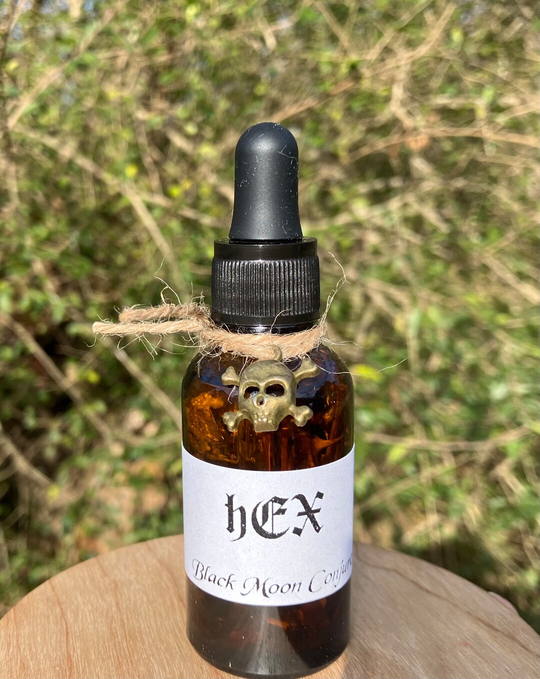 Hex Oil, Cursing Oil, Baneful Magick Oil, Jinx Oil, Black Magick Ritual ...