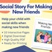 Social Story: Making New Friends | Digital Social Story for Social ...