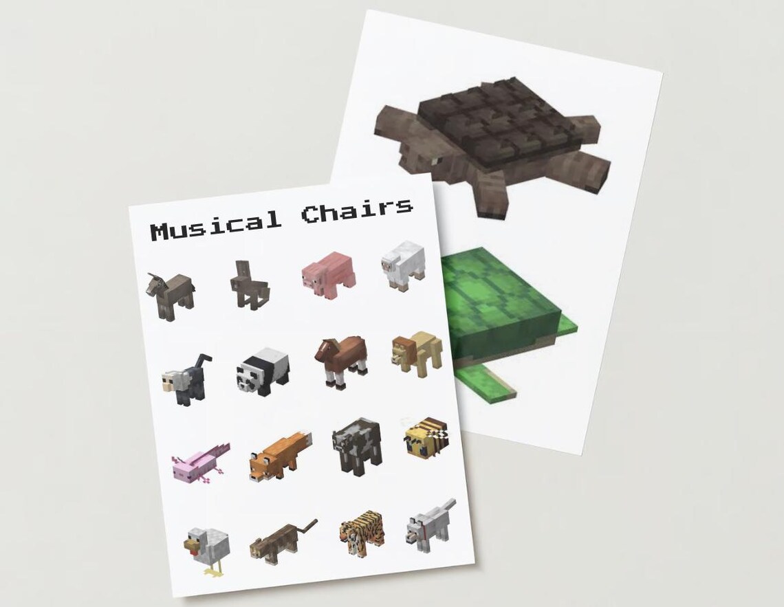 Minecraft Musical Chairs | Minecraft Party Game | All Abilities Party ...