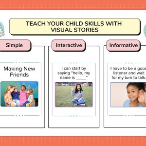 Social Story: Making New Friends | Digital Social Story for Social ...