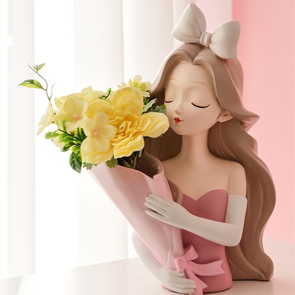Girl Vase - Etsy