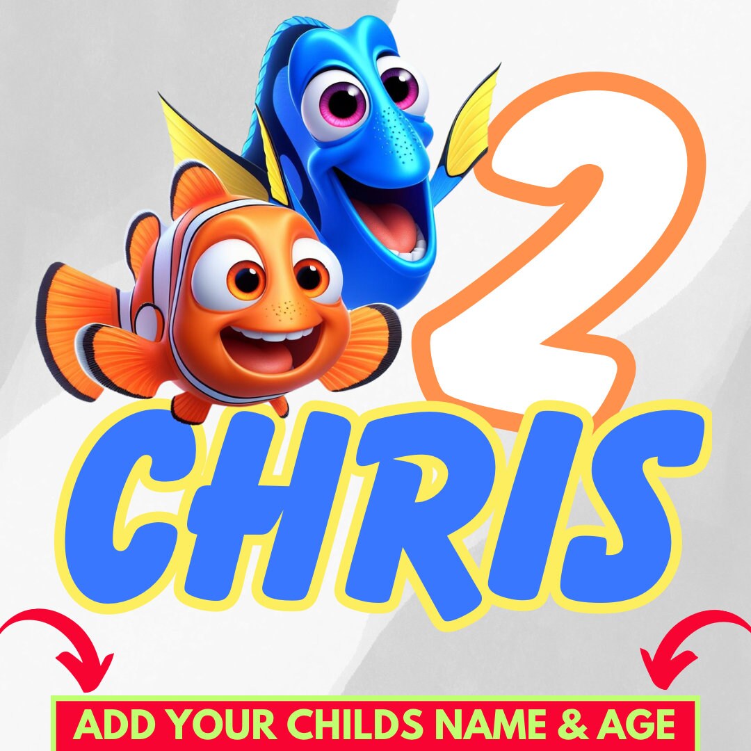 Custom Editable Birthday PNG Design Customize Your Childs Birthday ...