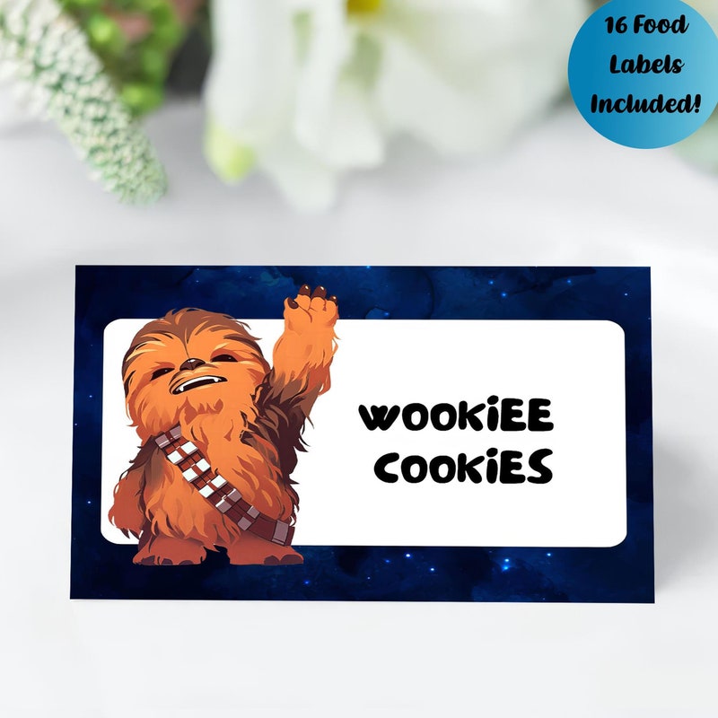 Starwars Food Labels - Etsy