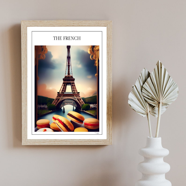 AI Wall Art Design, the French, Digital Download, Pdf File - Etsy