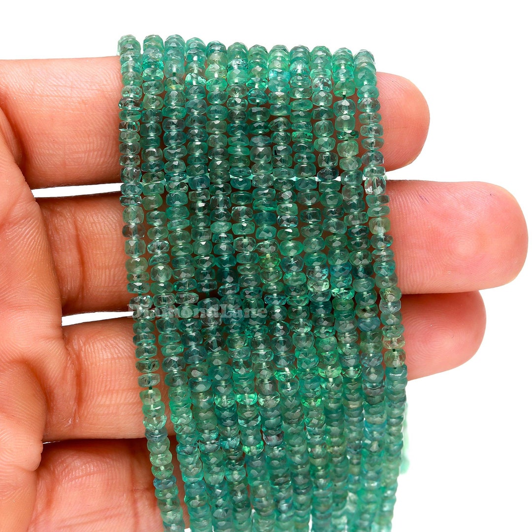 Top Quality Emerald Faceted Bead AAA+ Elegant Emerald Precious Beads 2. ...