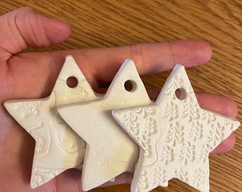 Rustic Clay Star Garland - Etsy