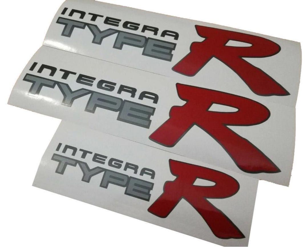 Aftermarket Sticker - Fits Integra DC2 Type R B18 - Compatible Decal - Etsy