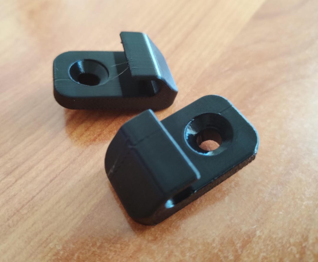 300ZX (Z32) Cargo Cover Hook Receiver Clip (2x Items) - 3D Printed ...