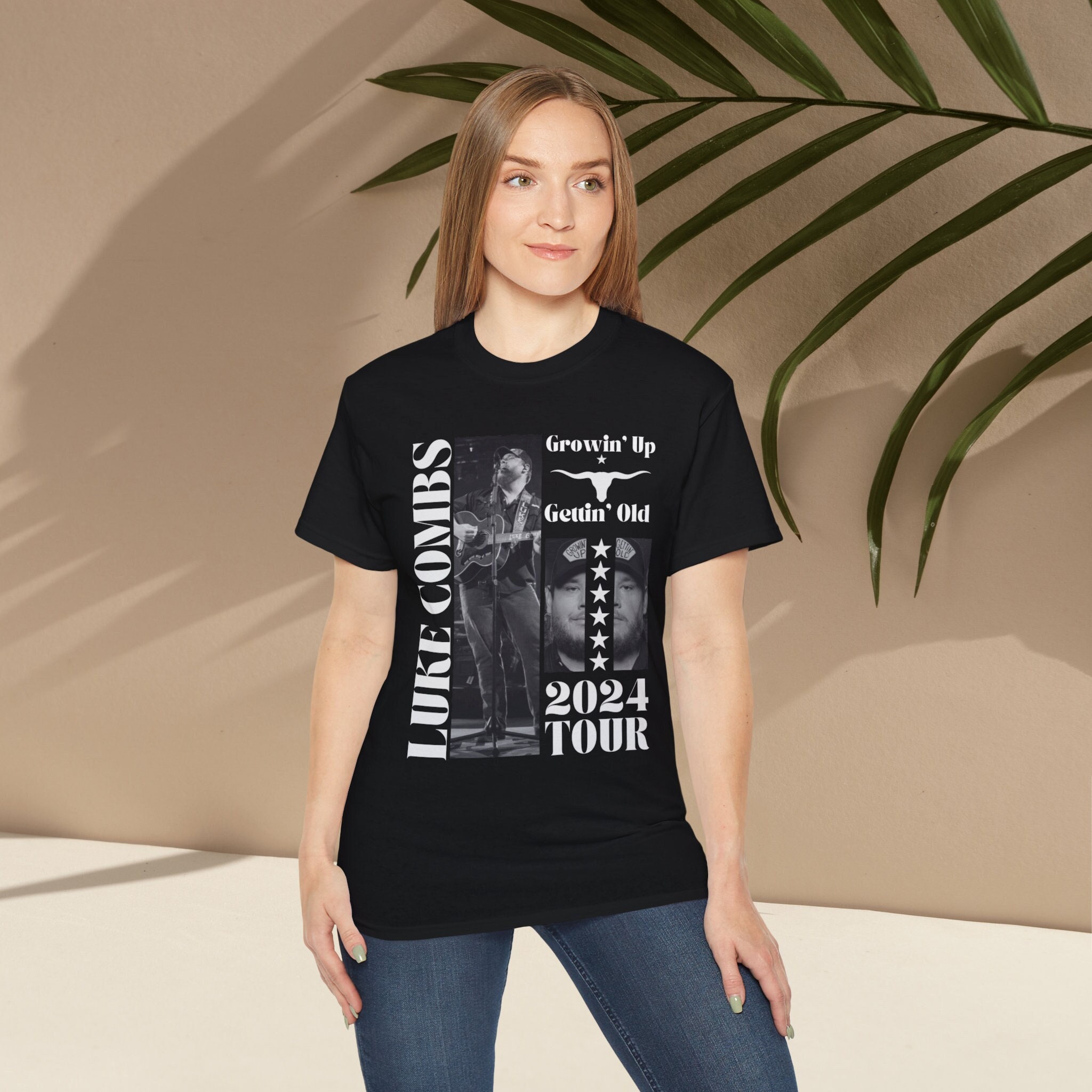 Luke Combs T Shirt, T Shirt, Luke Combs Tour, Luke Combs Merch, Gifts ...