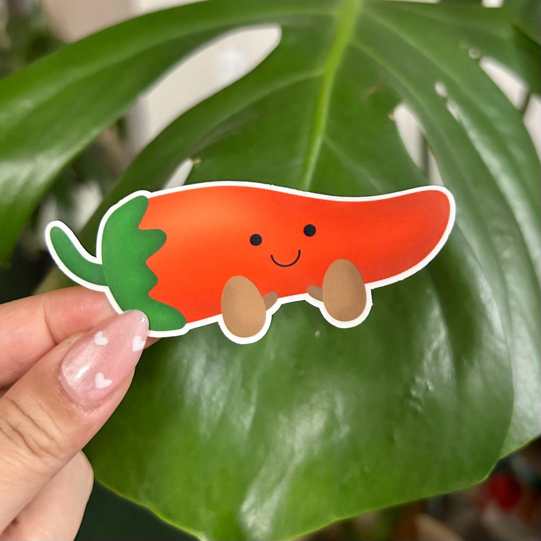 Pepper Stuffed Animal Sticker - Etsy