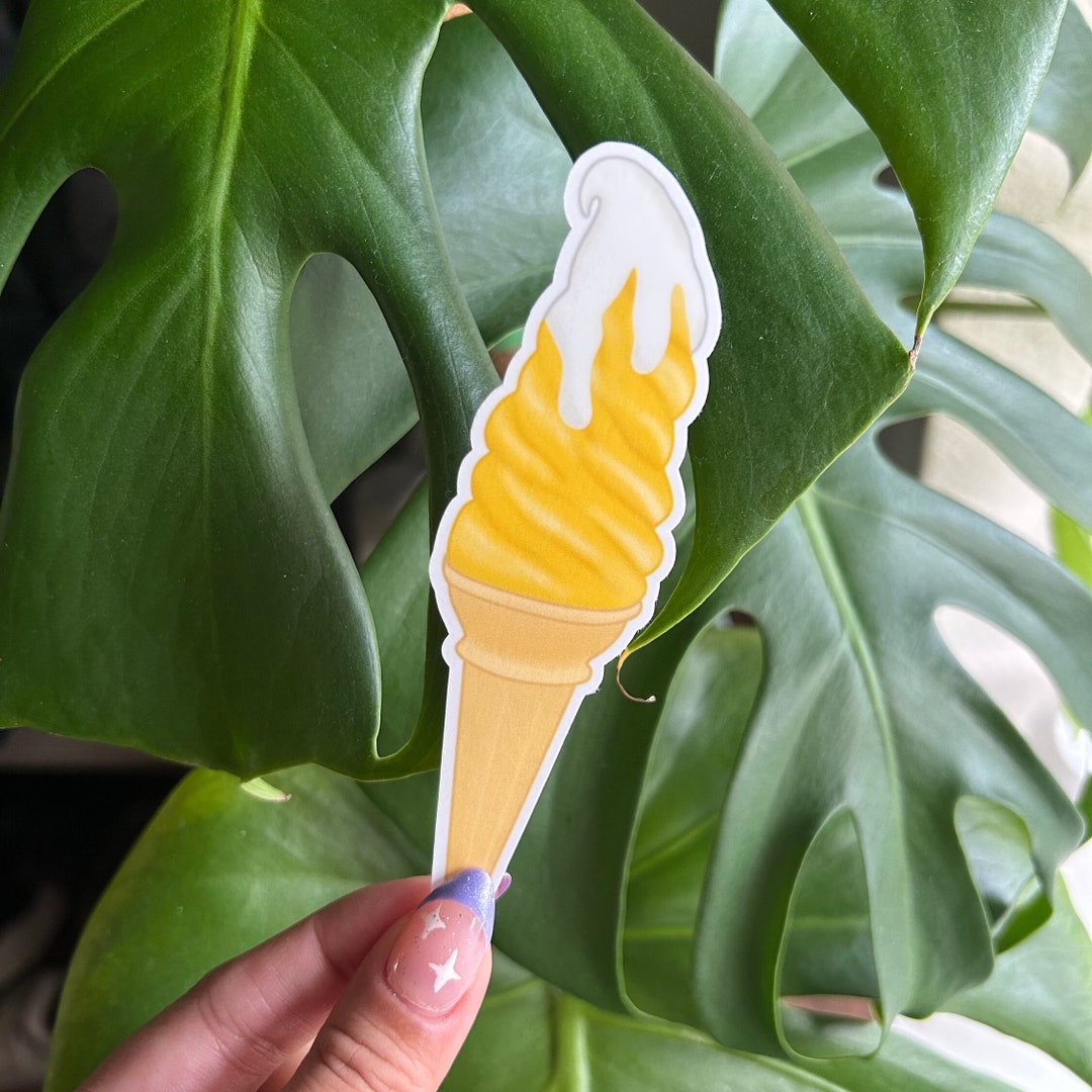 Pixar Pier Lemon Soft-serve Sticker - Etsy