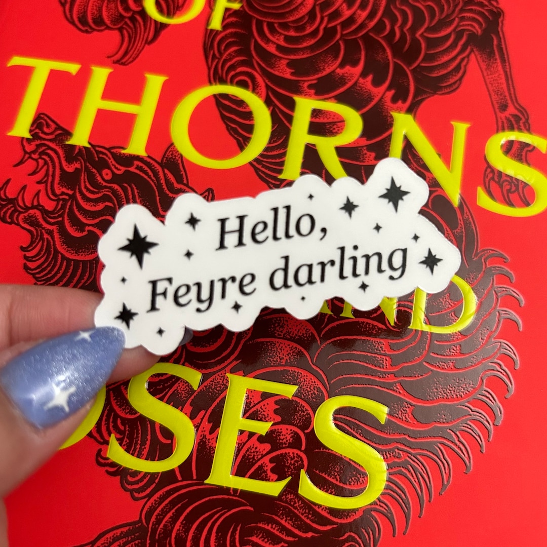 Hello Feyre Darling Sticker - Etsy