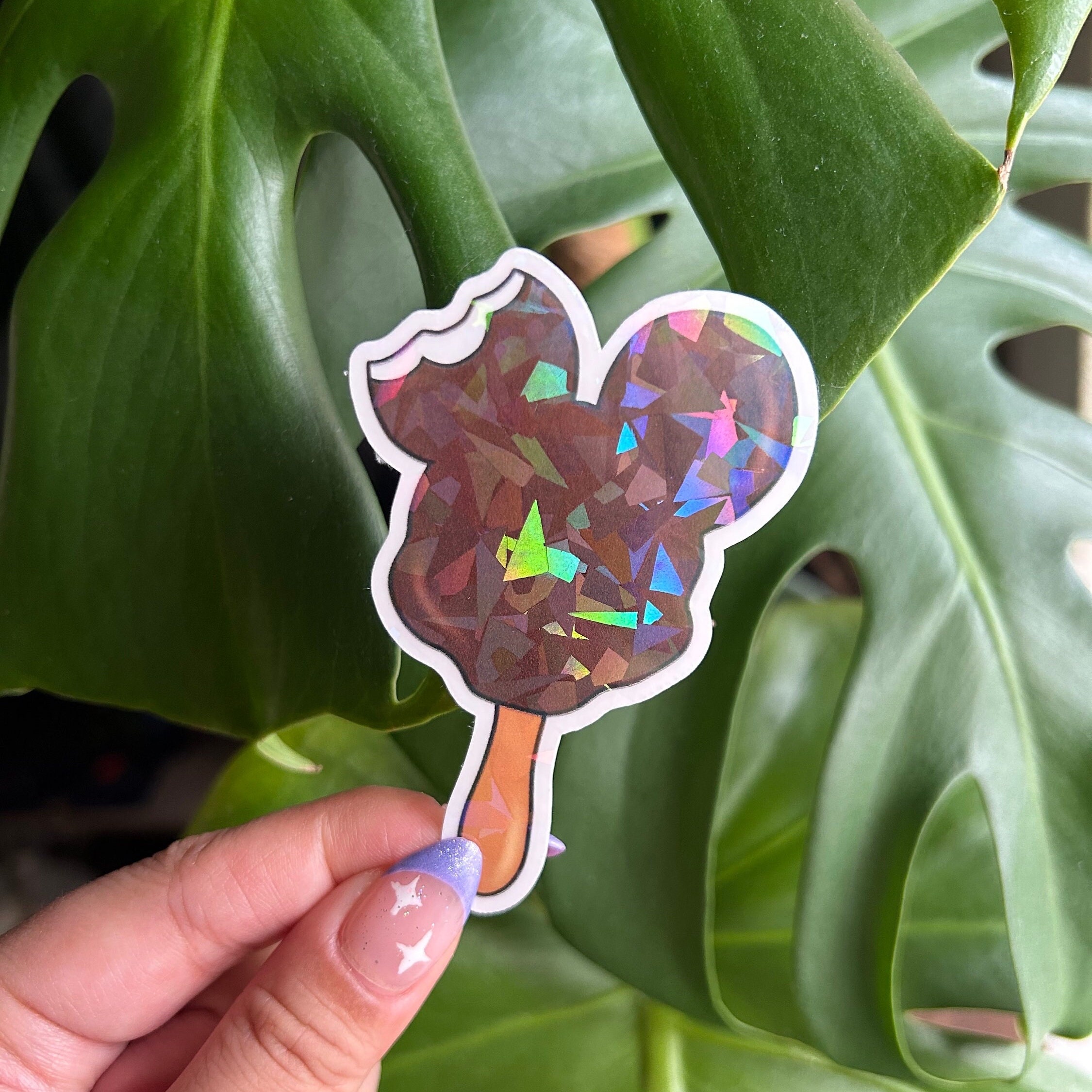 Mickey Ice Cream Bar Sticker - Etsy
