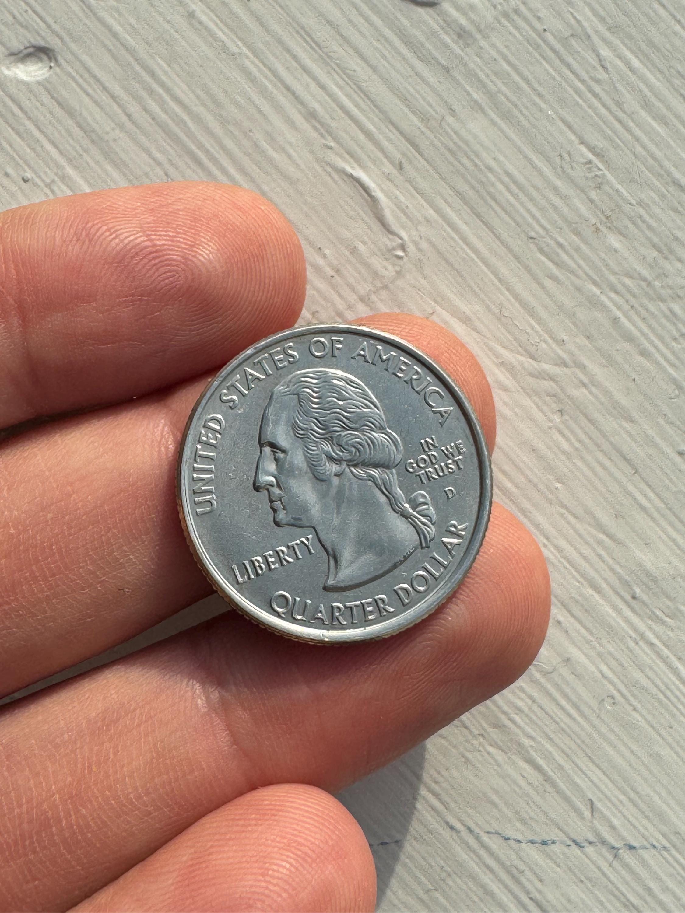 Double Sided US Quarter 25c Coin - Heads on Both Sided - Same Sided ...