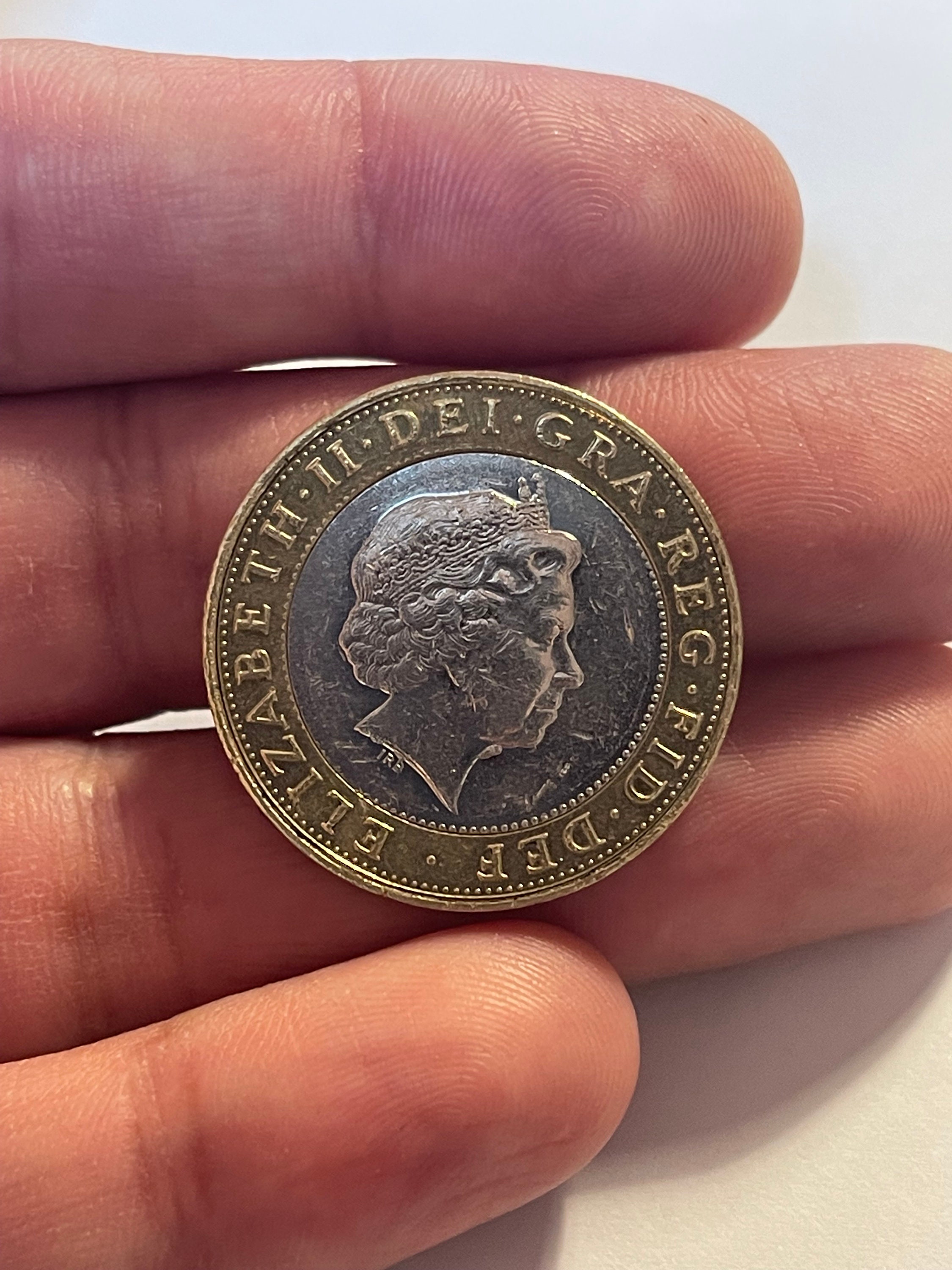 Double Sided Coin 2 Pound Version - Two Pound Coin With Heads on Both ...