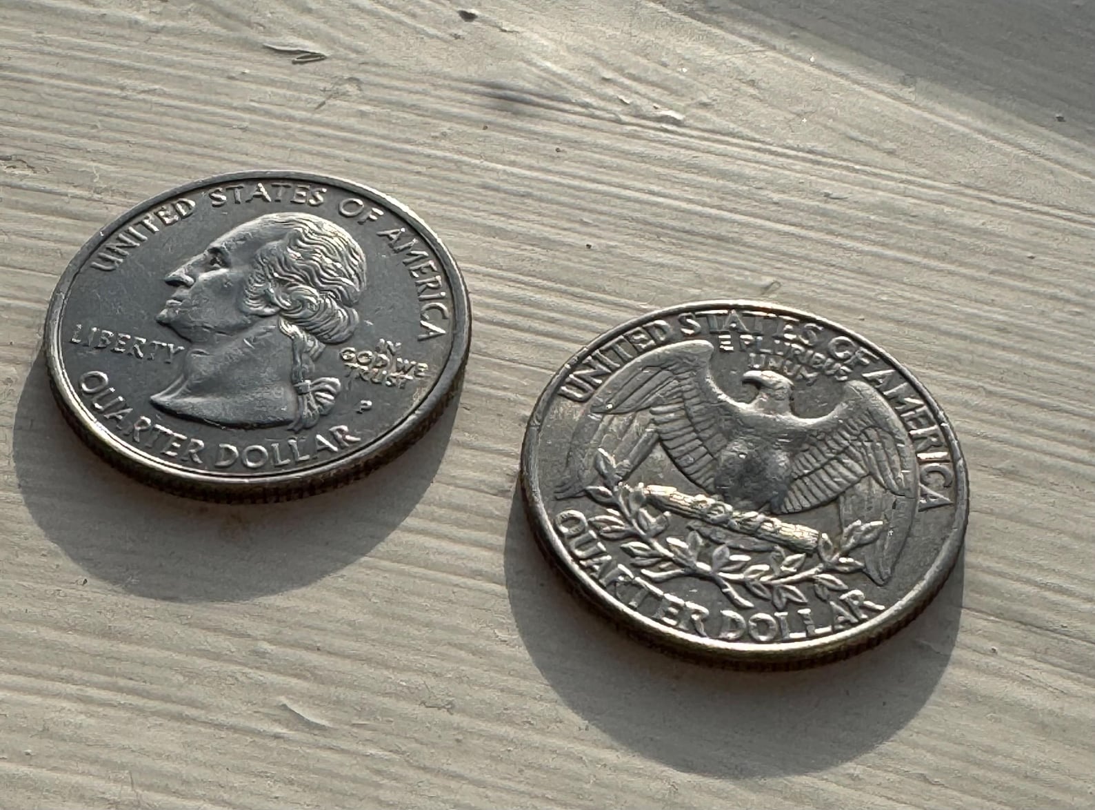 Double Sided US Quarter 25c Coin - Heads on Both Sided - Same Sided ...