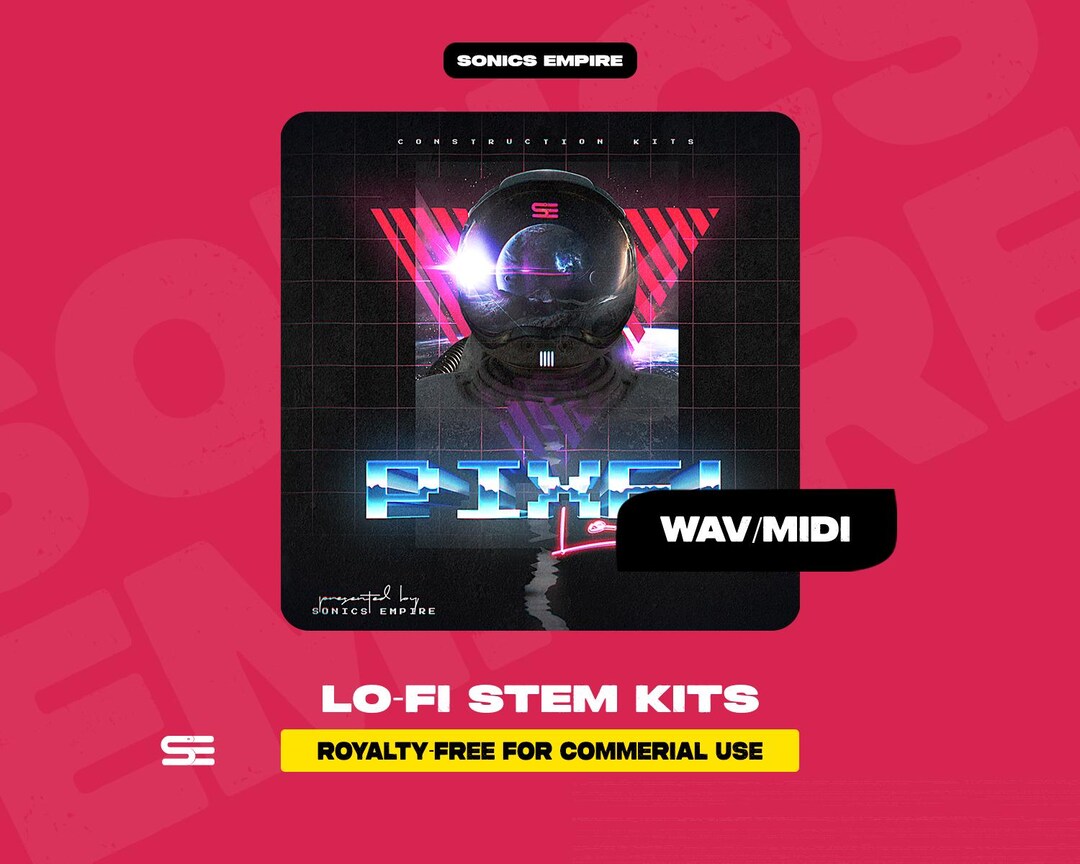 Lo-fi Futuristic Sample Pack | Pixel Lo-fi | Royalty-free Sounds ...