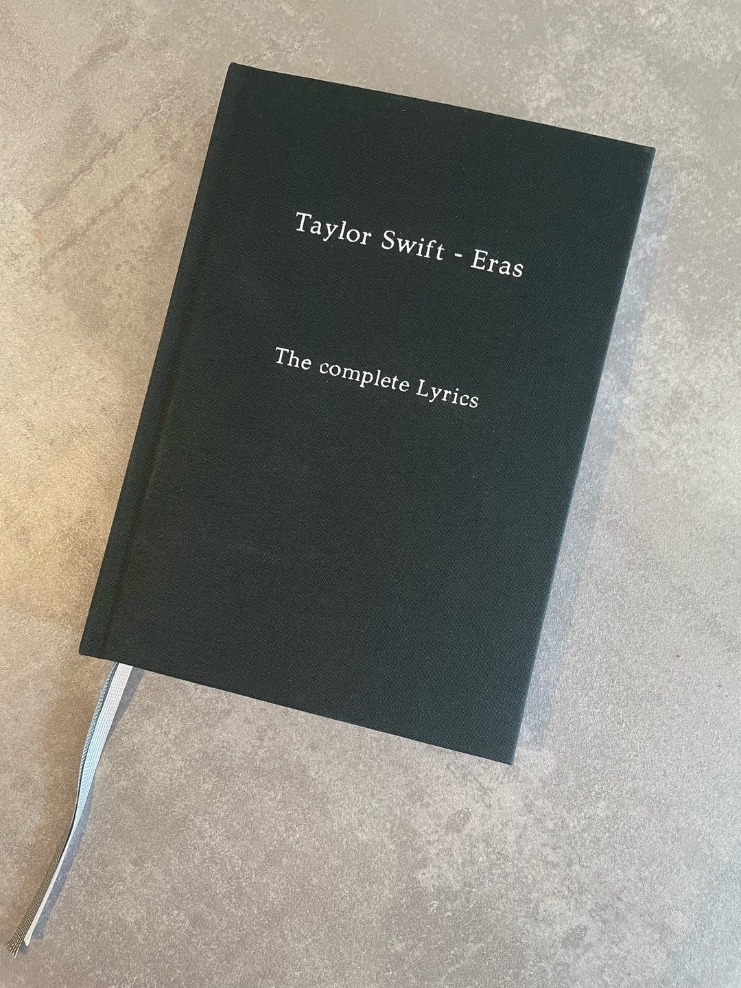 Taylor Swift Lyrics Book ttpd Only New Photos Will Follow - Etsy