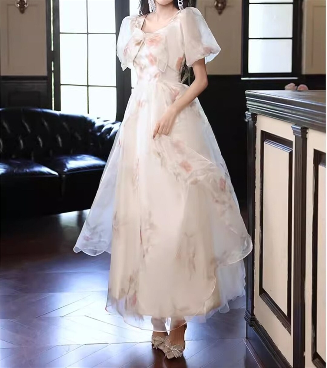 Ethereal Fairy Tulle and Satin Prom Dressformal - Etsy