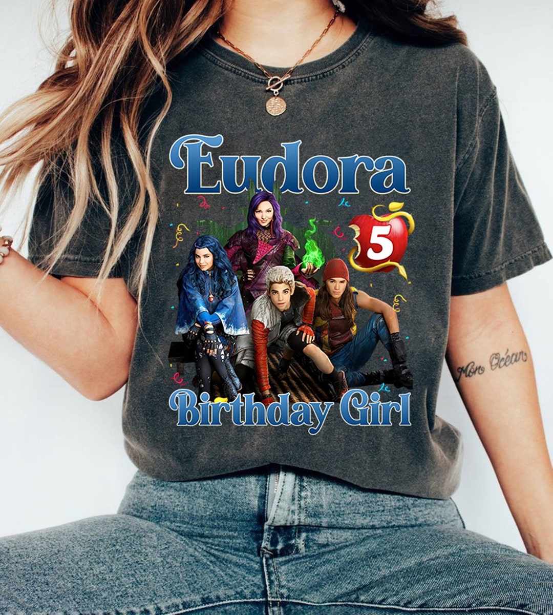 Personalized Descendants Birthday Shirt Descendants 3 Birthday Shirt ...