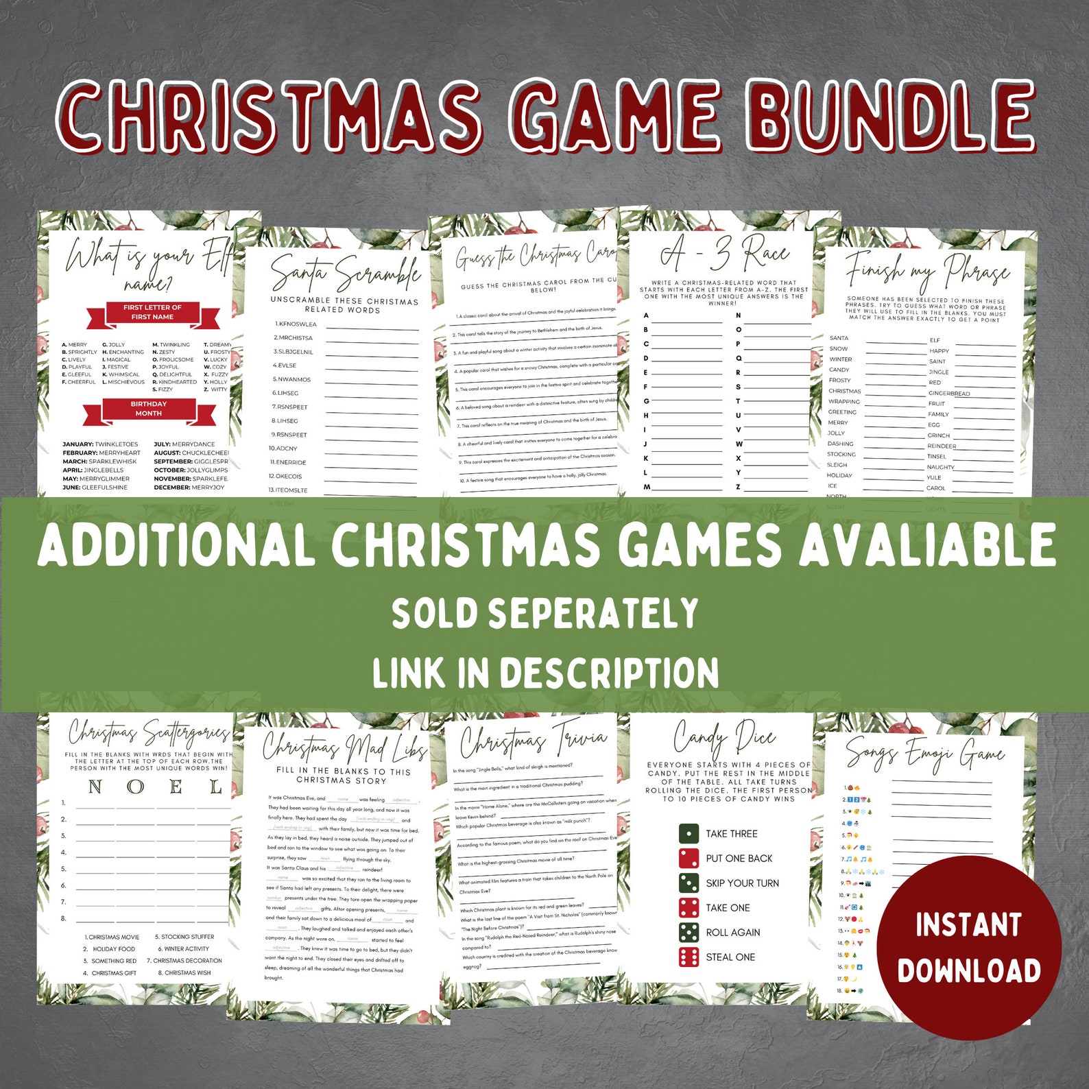 The Ultimate Christmas Quiz 9 Festive Rounds of Quiz Questions to Test ...