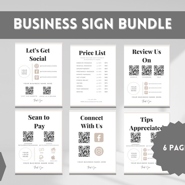 Social Media Sign - Etsy