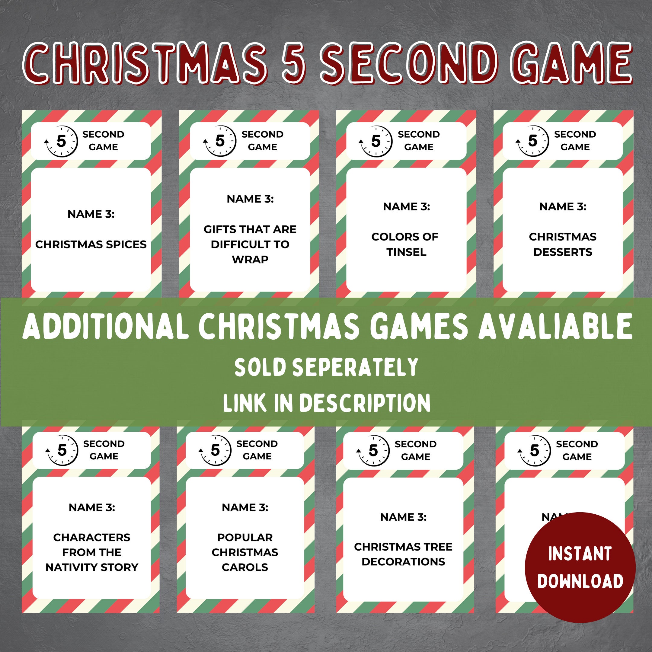 Christmas Facts True or False Quiz Christmas Day Family Quiz Holiday ...