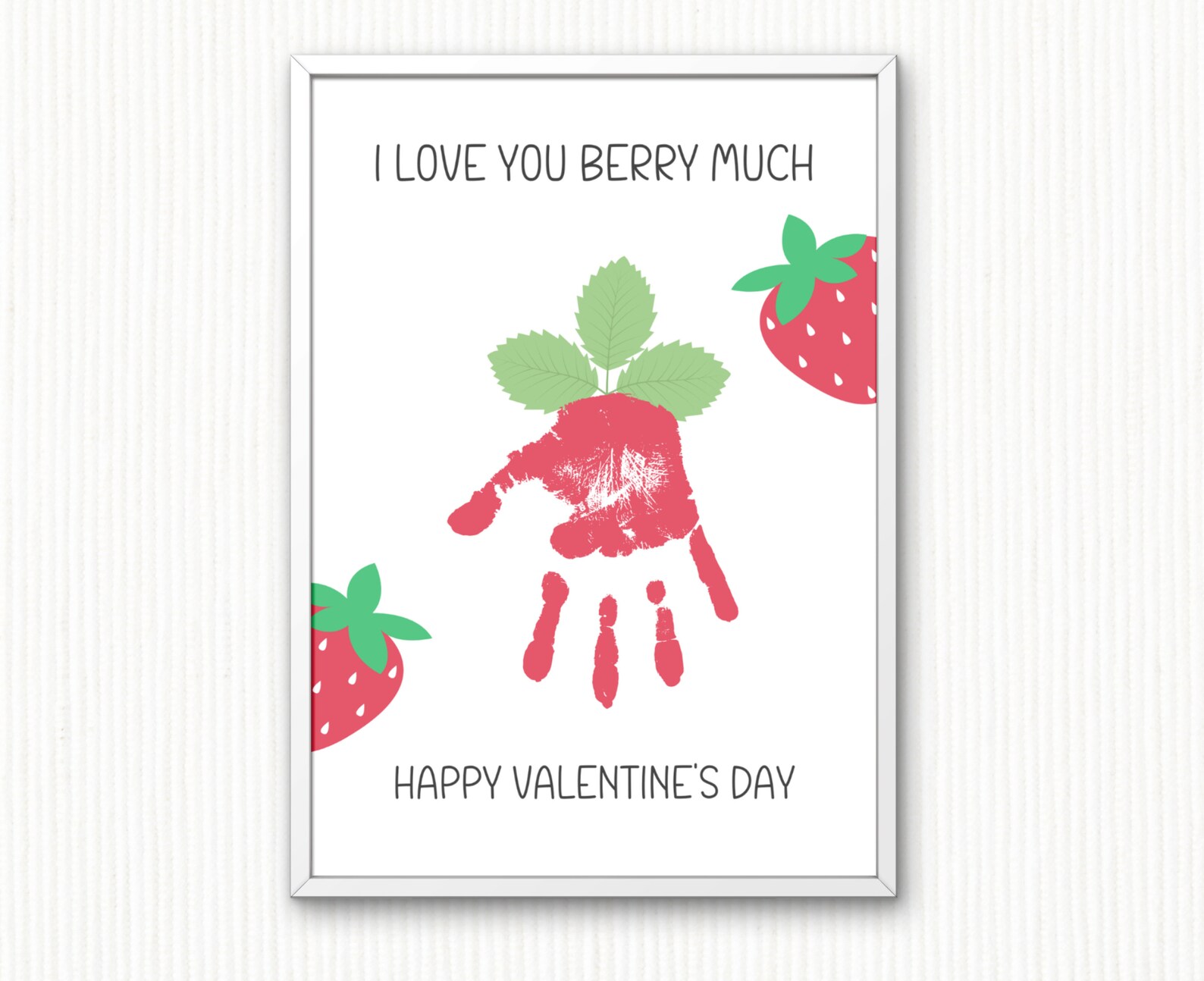 Handprint Memory Book - Printable Handprint Craft - Monthly Handprint ...