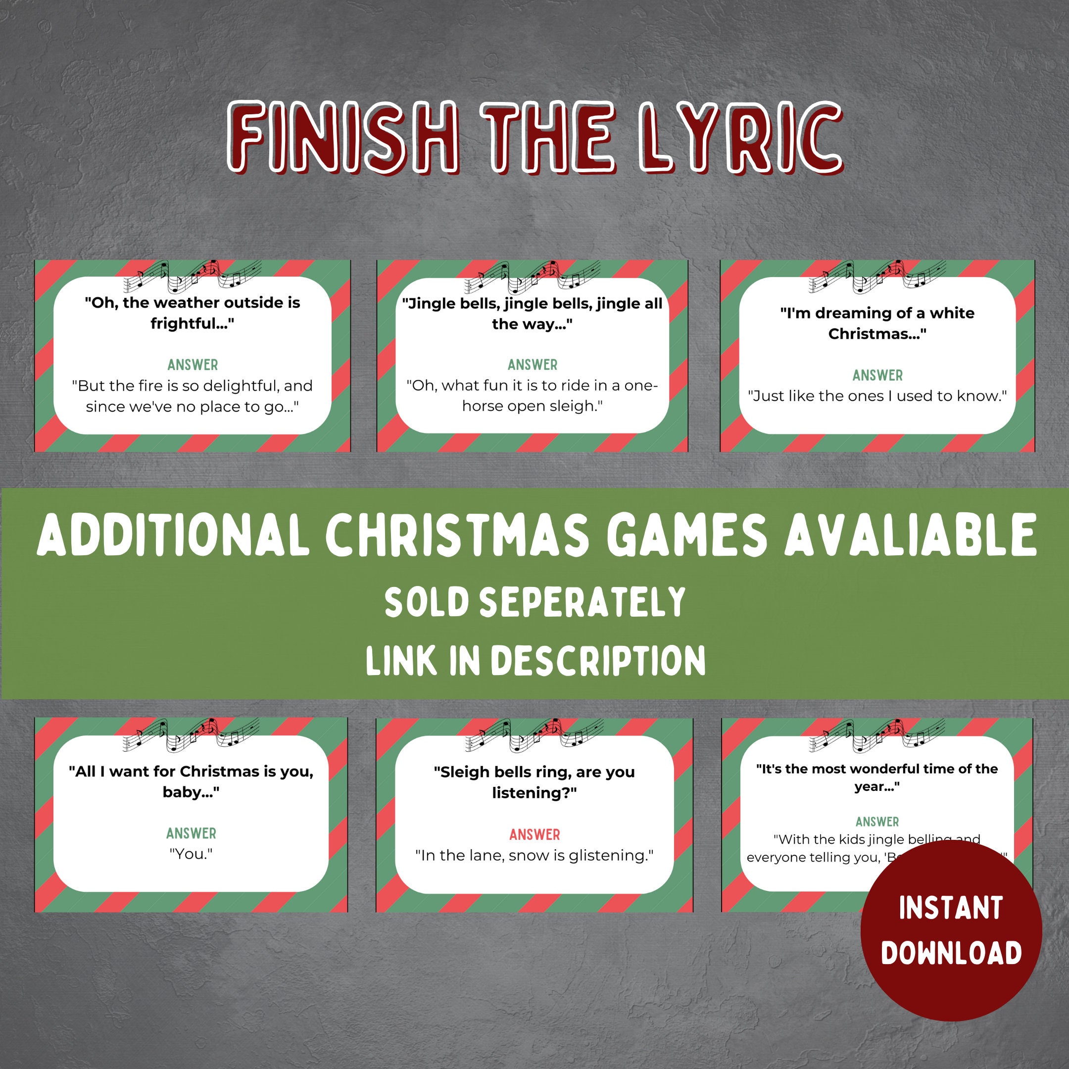 Christmas Facts True or False Quiz Christmas Day Family Quiz Holiday ...