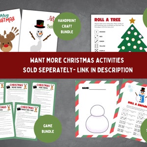 Christmas 5 Second Game Printable Christmas Game Christmas Party Game ...