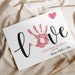 PRINTABLE Mothers Day Handprint Art Craft for Kids, Keepsake Art ...