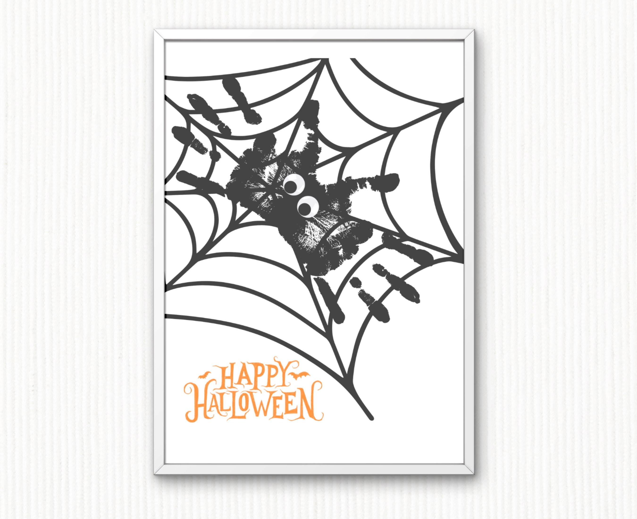 Handprint Memory Book - Printable Handprint Craft - Monthly Handprint ...