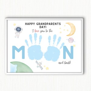 Grandparents Day Handprint Art: 20 Craft Projects (digital Download) - Etsy