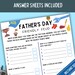 Fathers Day Game, Friendly Feud Game, Fathers Day Games, Fathers Day ...