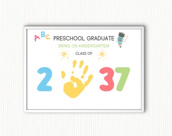 Last Day of School Craft Last Day of Preschool Preschool Graduation ...