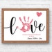 PRINTABLE Mothers Day Handprint Art Craft for Kids, Keepsake Art ...