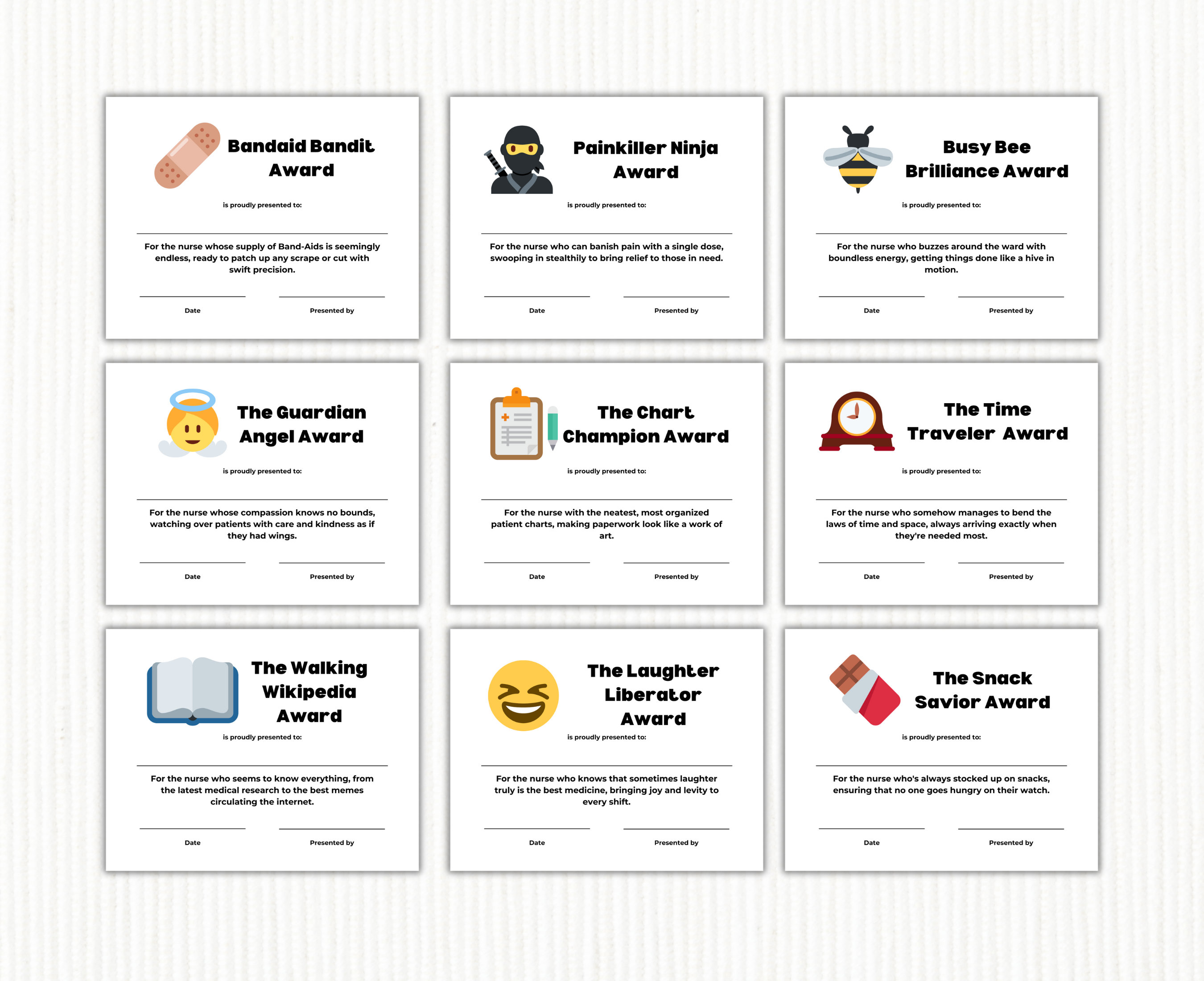 Funny Nursing Award Certificates | Funny RN Appreciation Award | Nurses ...