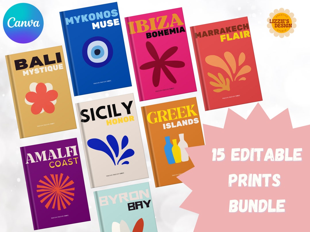 Assouline Photo Book Canva Template Coffee Table Book - Etsy