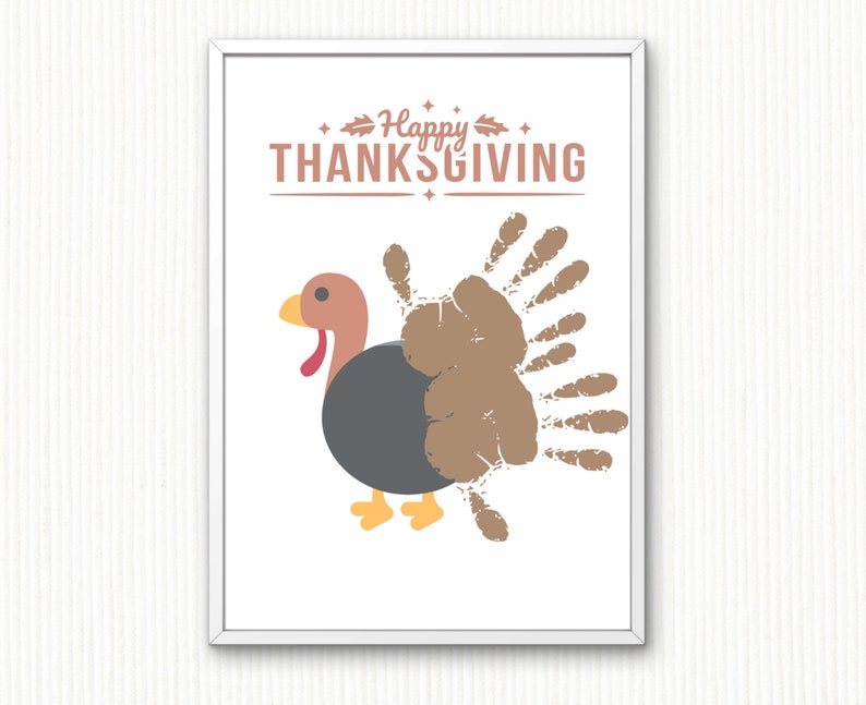 Thanksgiving Handprint Craft Bundle | Thanksgiving Preschool Craft ...