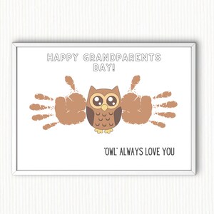 Grandparents Day Handprint Art: 20 Craft Projects (digital Download) - Etsy