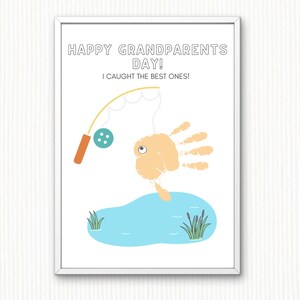 Grandparents Day Handprint Art: 20 Craft Projects (digital Download) - Etsy