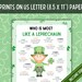 Leprechaun Game: Printable St. Patrick's Day Activity (digital Download ...