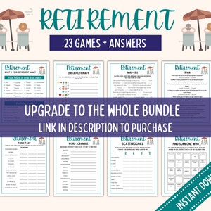 Retirement Emoji Pictionary Game: Fun Party Activity (digital Download ...