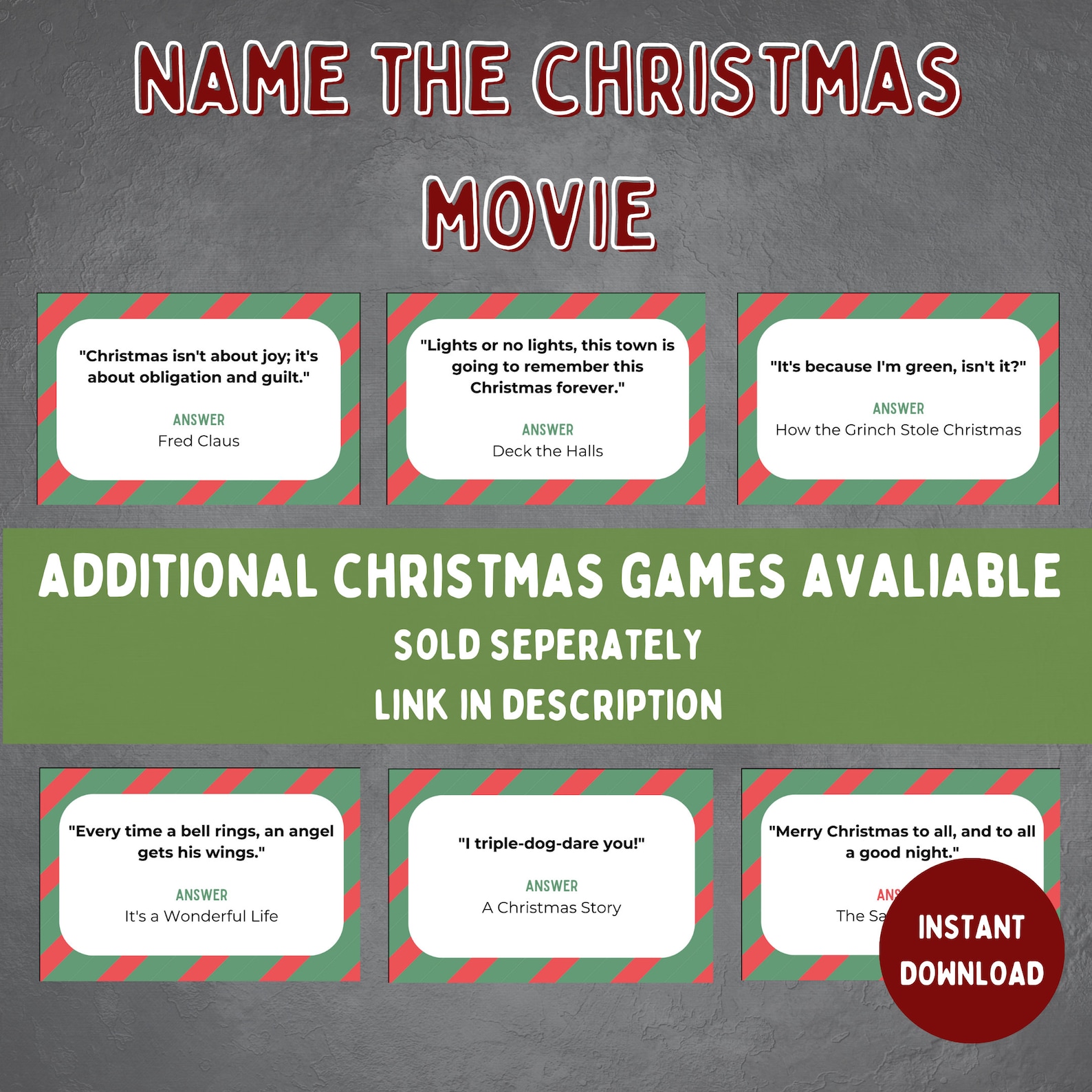 The Ultimate Christmas Quiz 9 Festive Rounds of Quiz Questions to Test ...