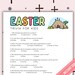 Easter Trivia Game, Easter Jeopardy, Easter Seniors Game, Easter School ...