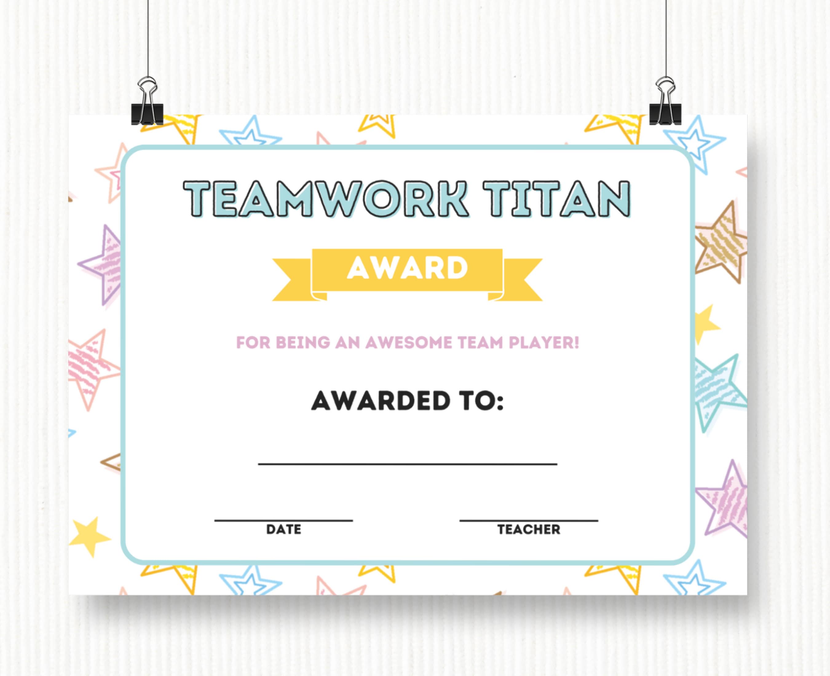 Classroom Awards -- End of Year Awards -- Student Awards -- Printable ...